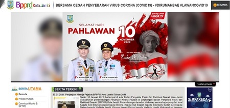 SIKOJA | Sistem Informasi Kota Jambi