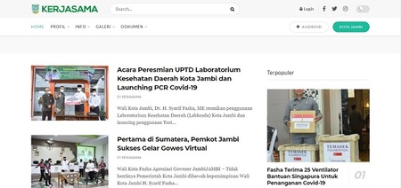 SIKOJA | Sistem Informasi Kota Jambi